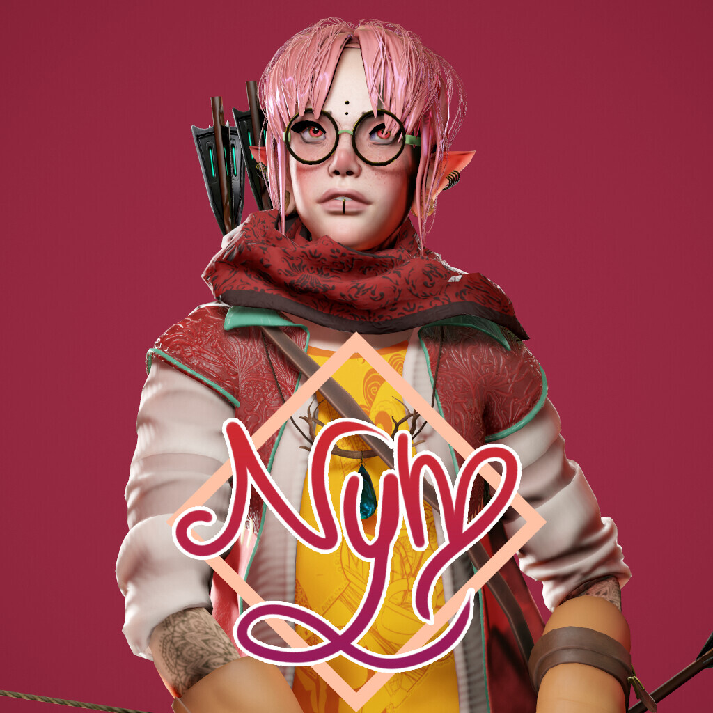 ArtStation - Nym - GameReady Character