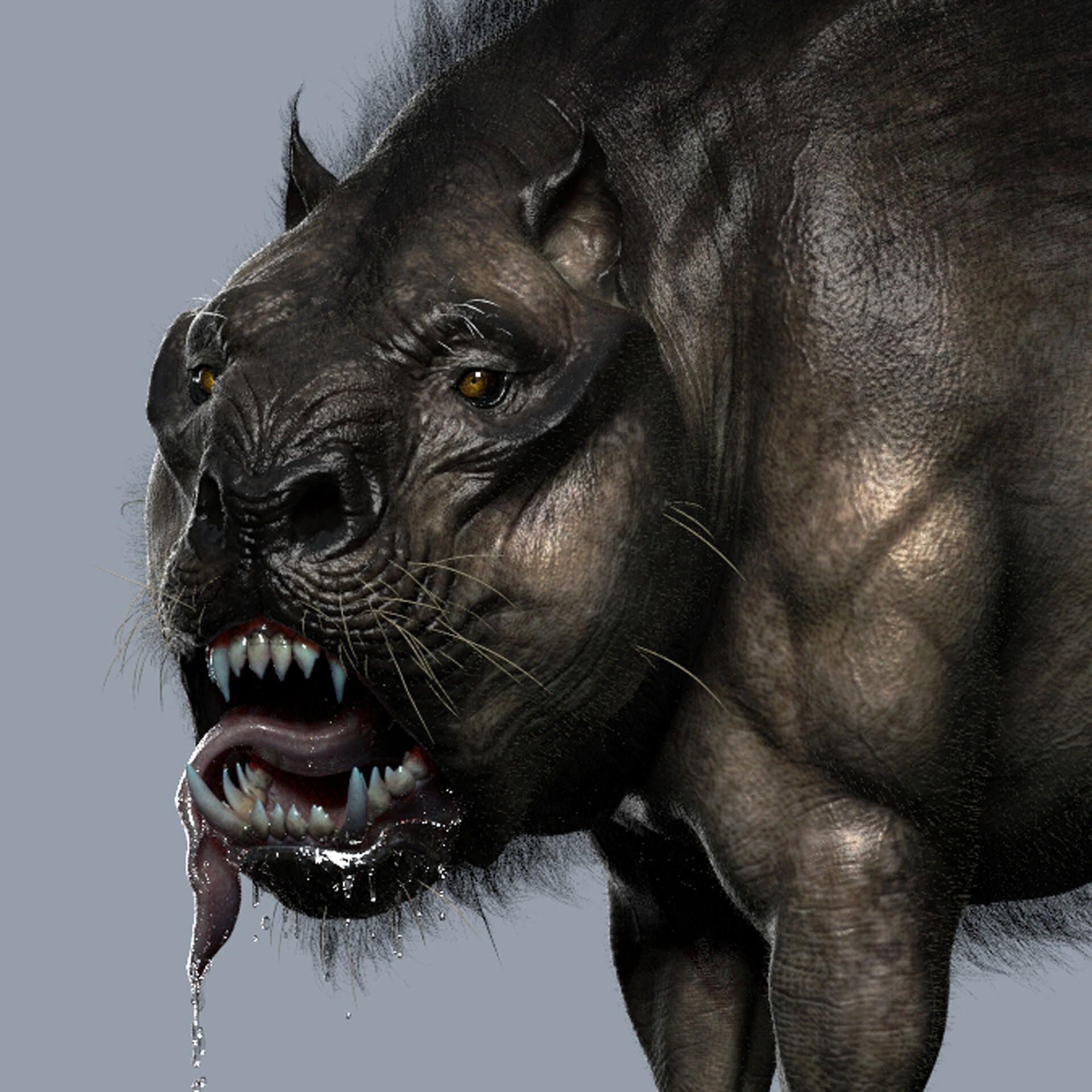 ArtStation - Pig-Dog