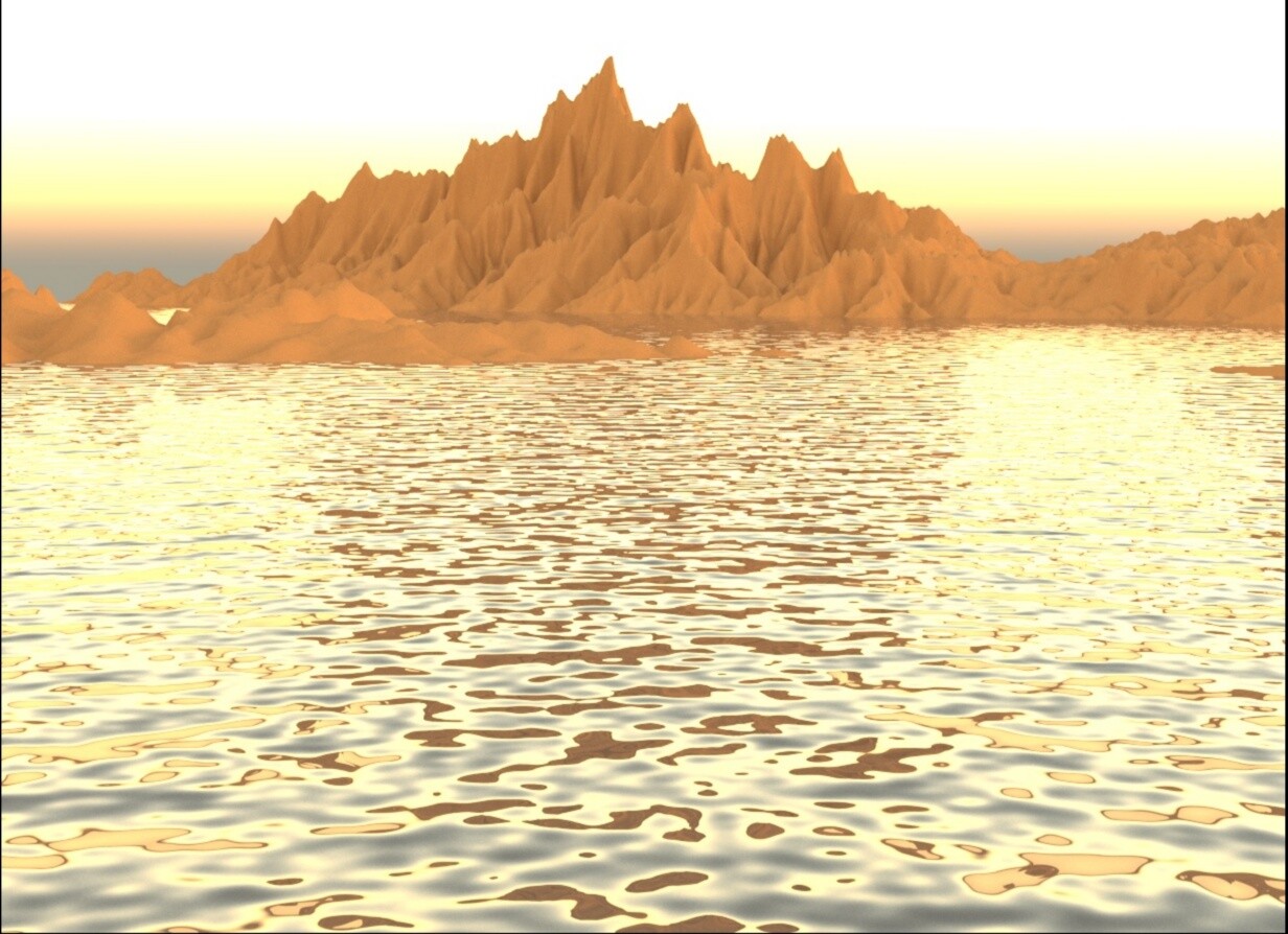 ArtStation - Mountain Lake