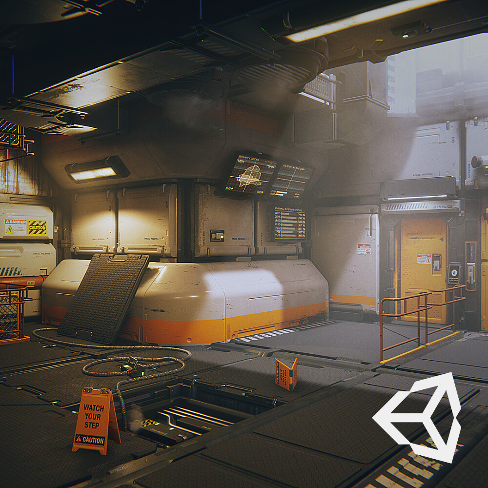 ArtStation - Sci-Fi Room 01