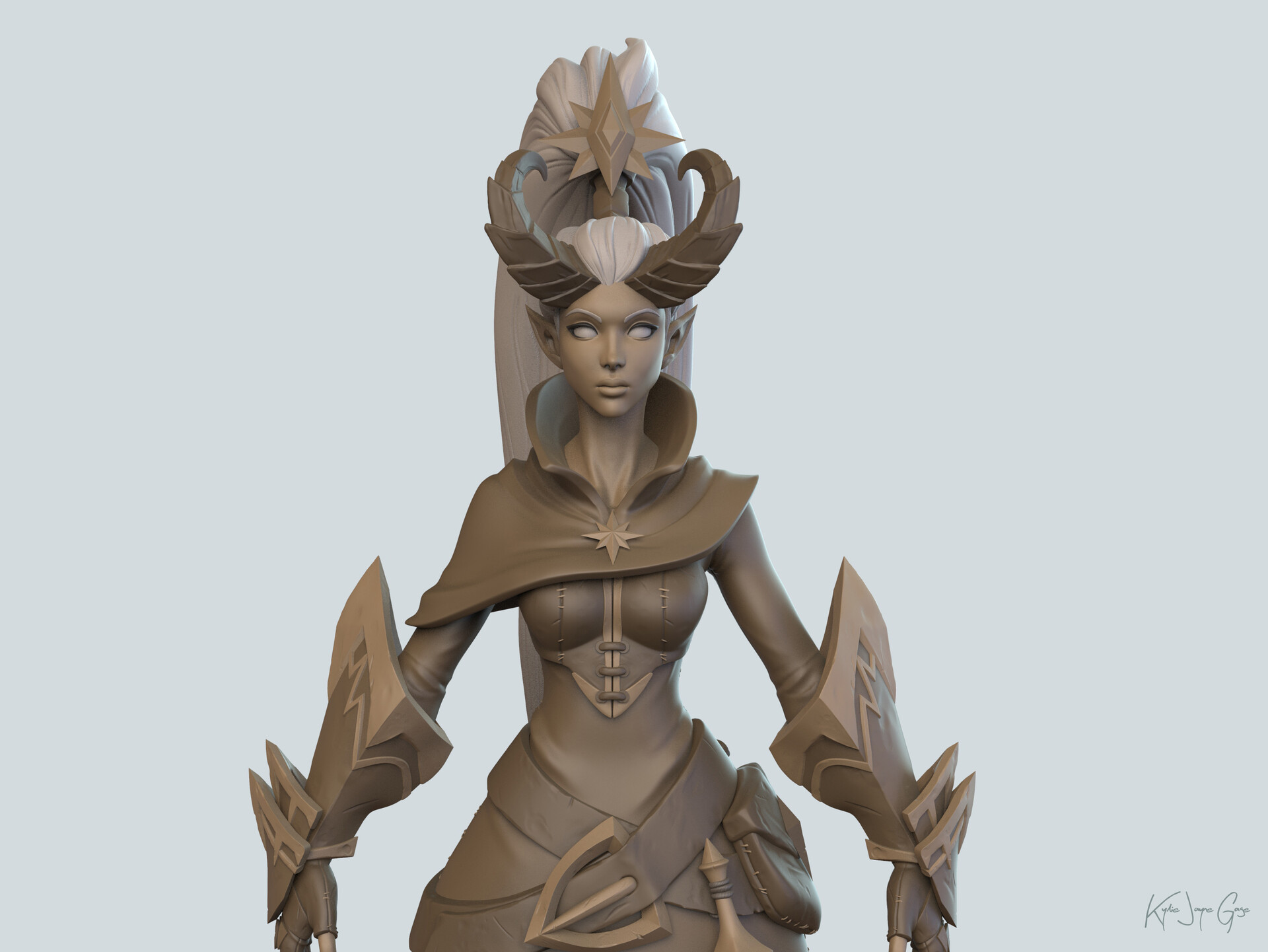 ArtStation - Star Demon Sculpt