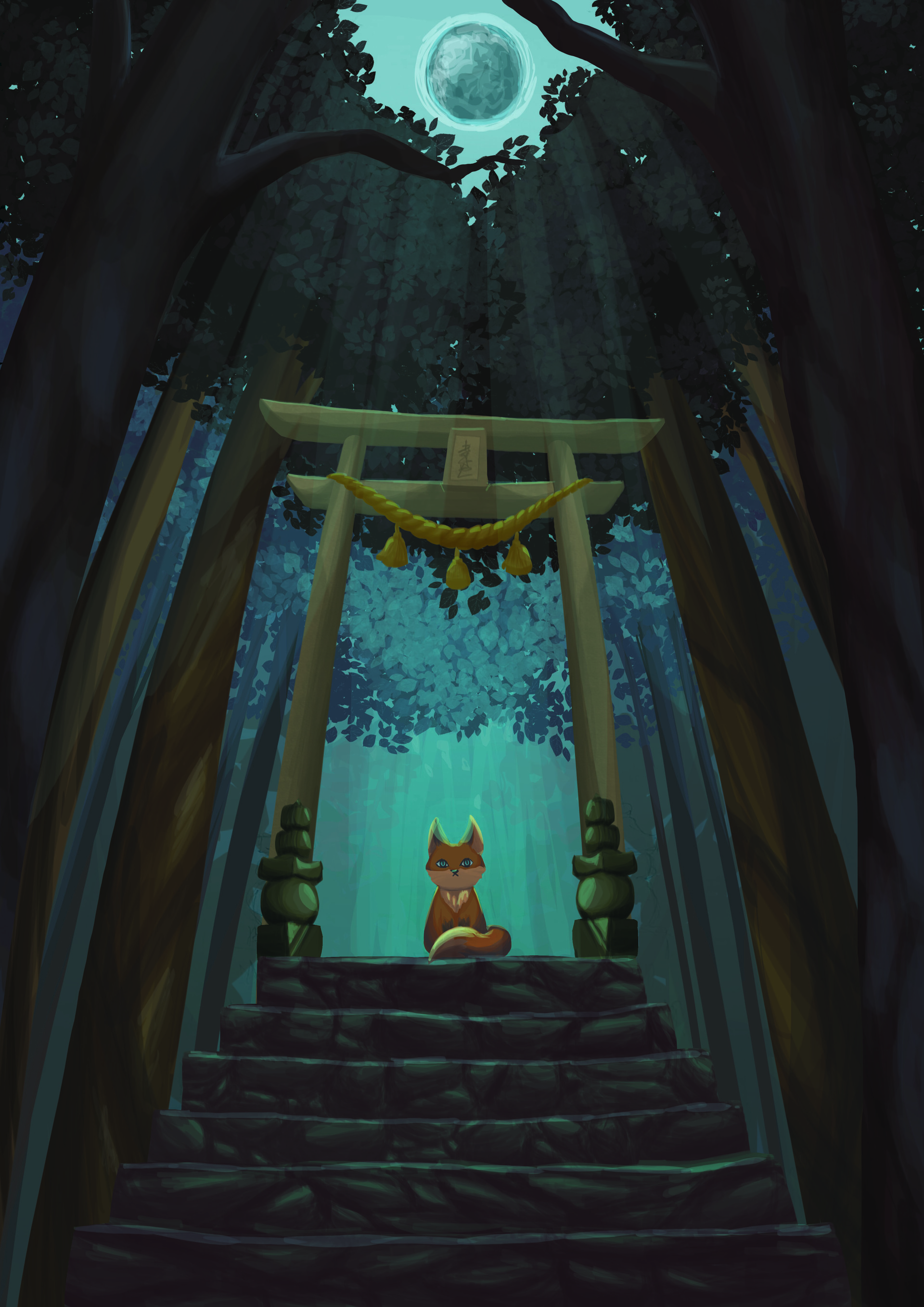 ArtStation - Concept art Fox