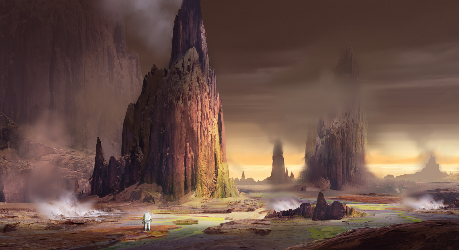 ArtStation - Project Onyx Arid Environment Concepts