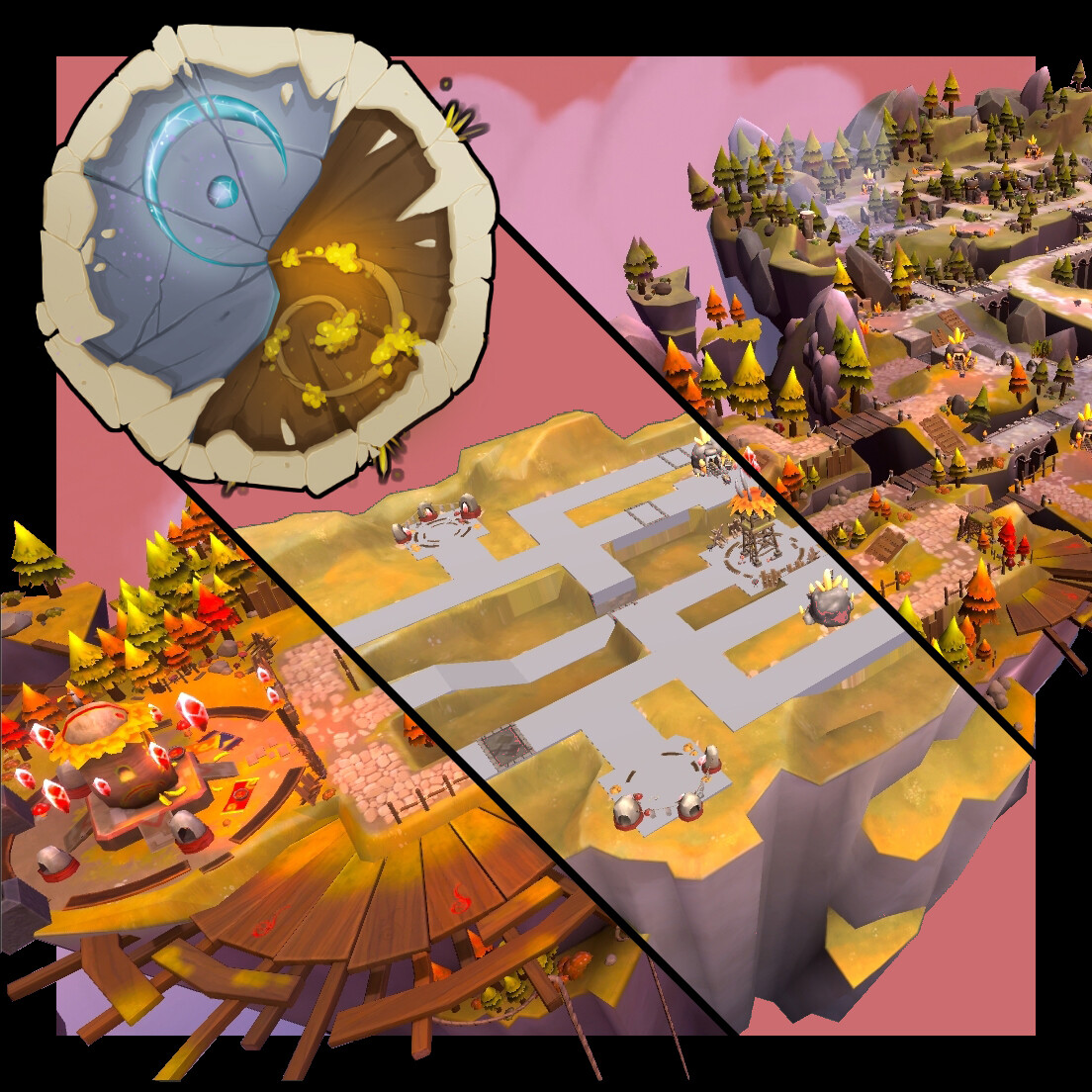 ArtStation - SilverLining - Level Design