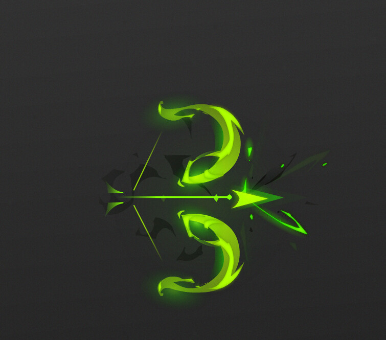 ArtStation - Magic bow fx