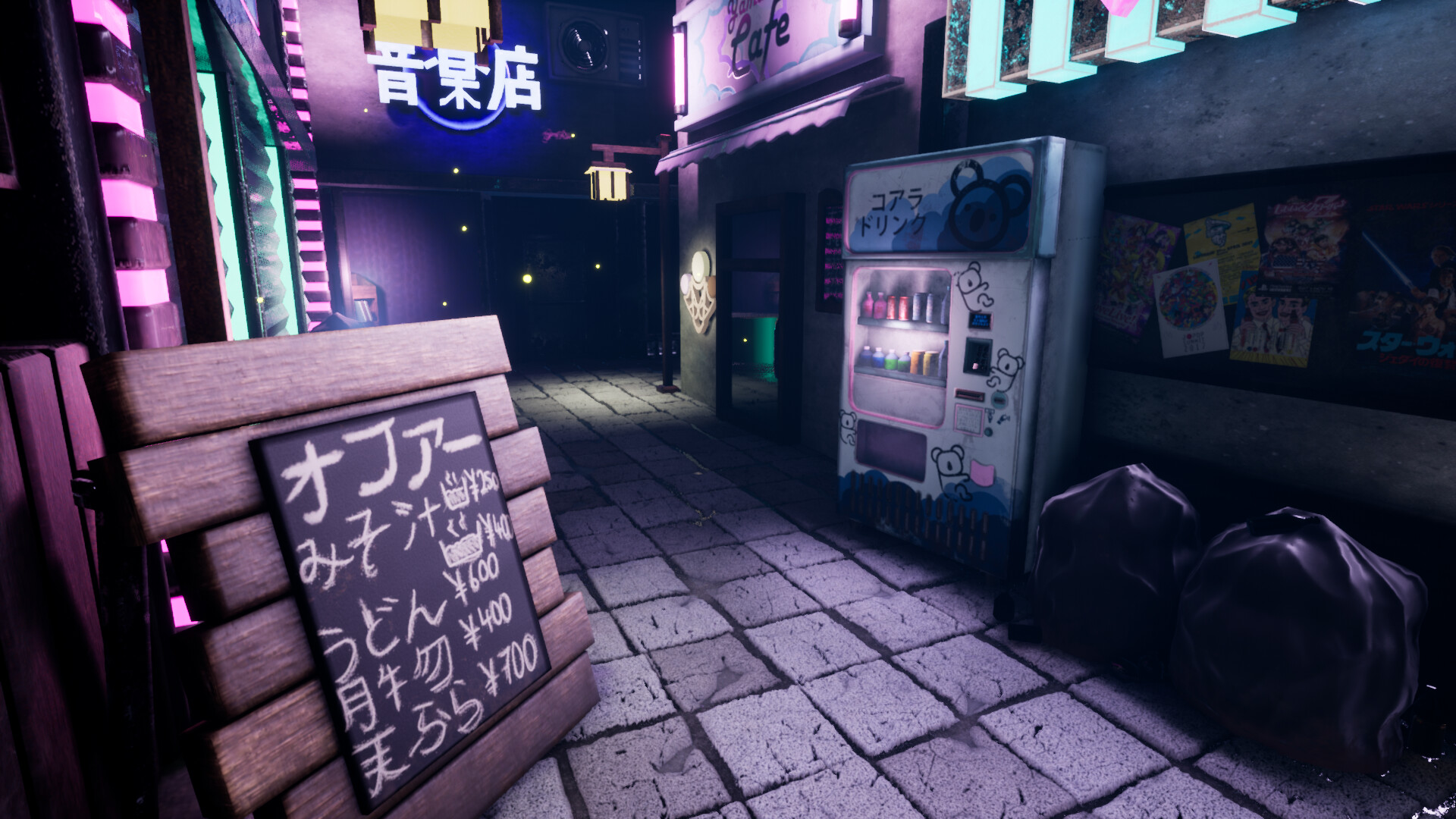 ArtStation - Japanese Theme Alleyway