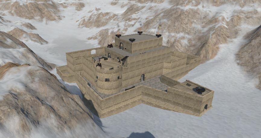 ArtStation - Medieval Snow Castle