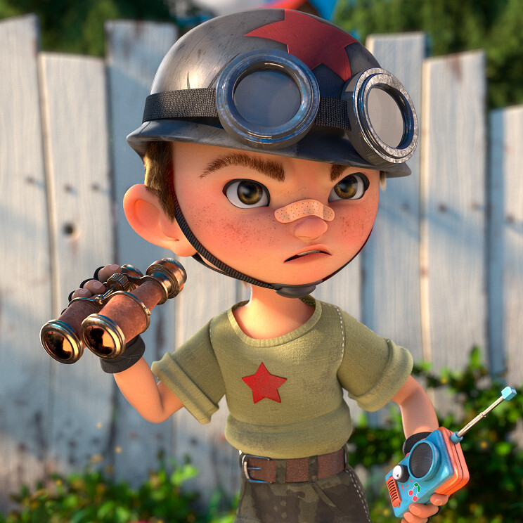 ArtStation - Tank boy