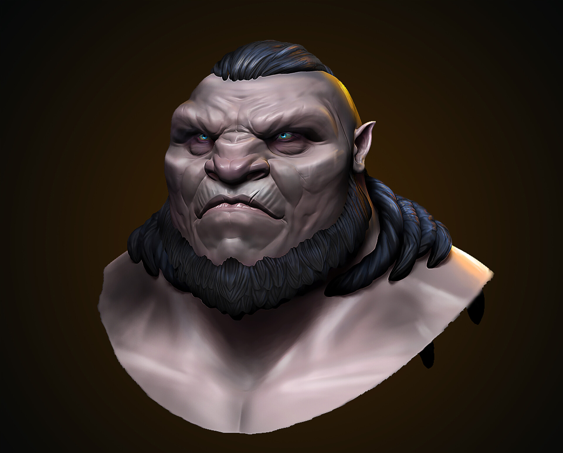 ArtStation - Giant of Fallen Mountain