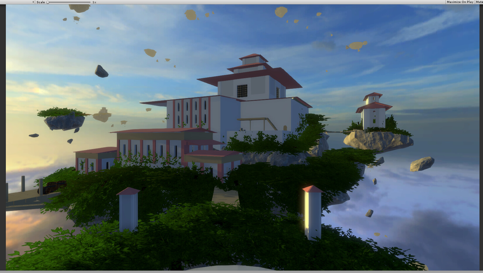 ArtStation - Temple in the Sky