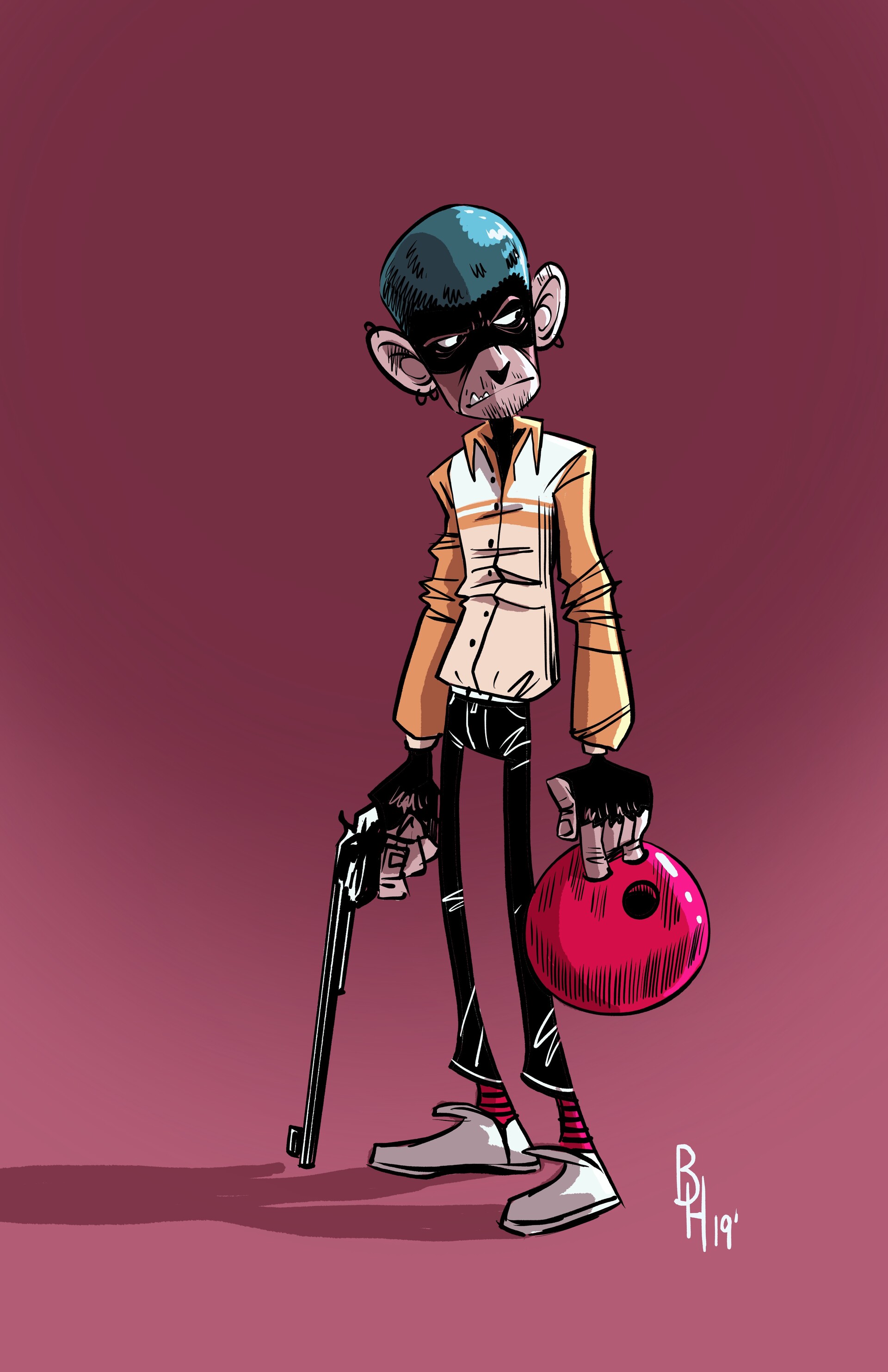 ArtStation - Bowling champion