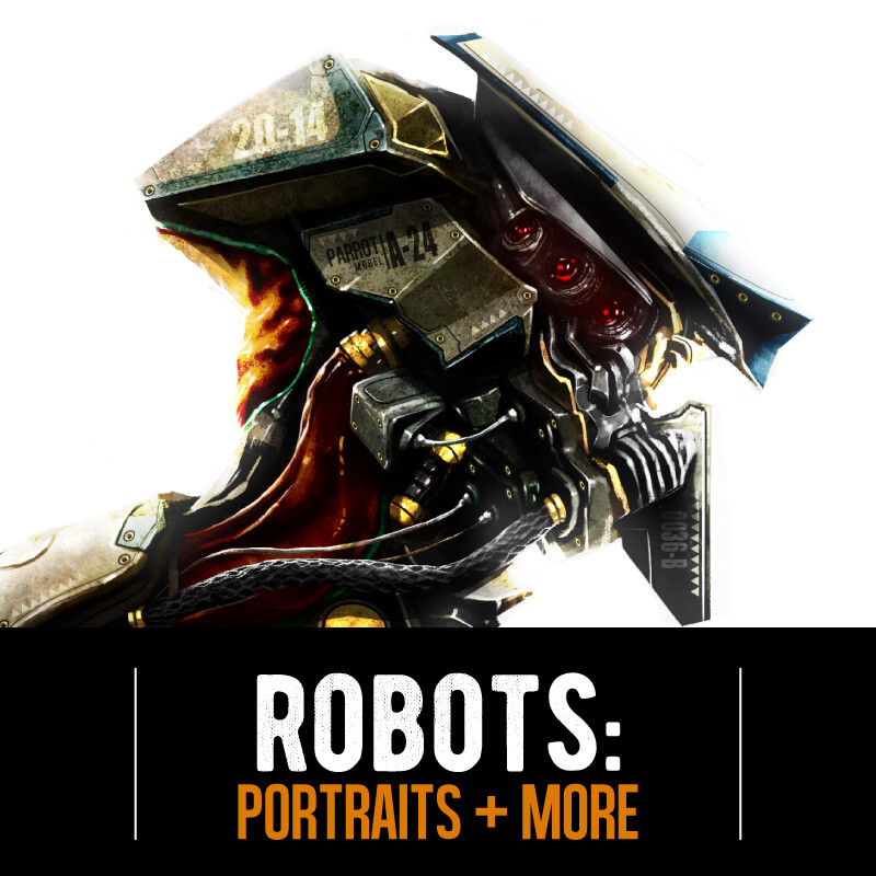 ArtStation - Robots Portraits