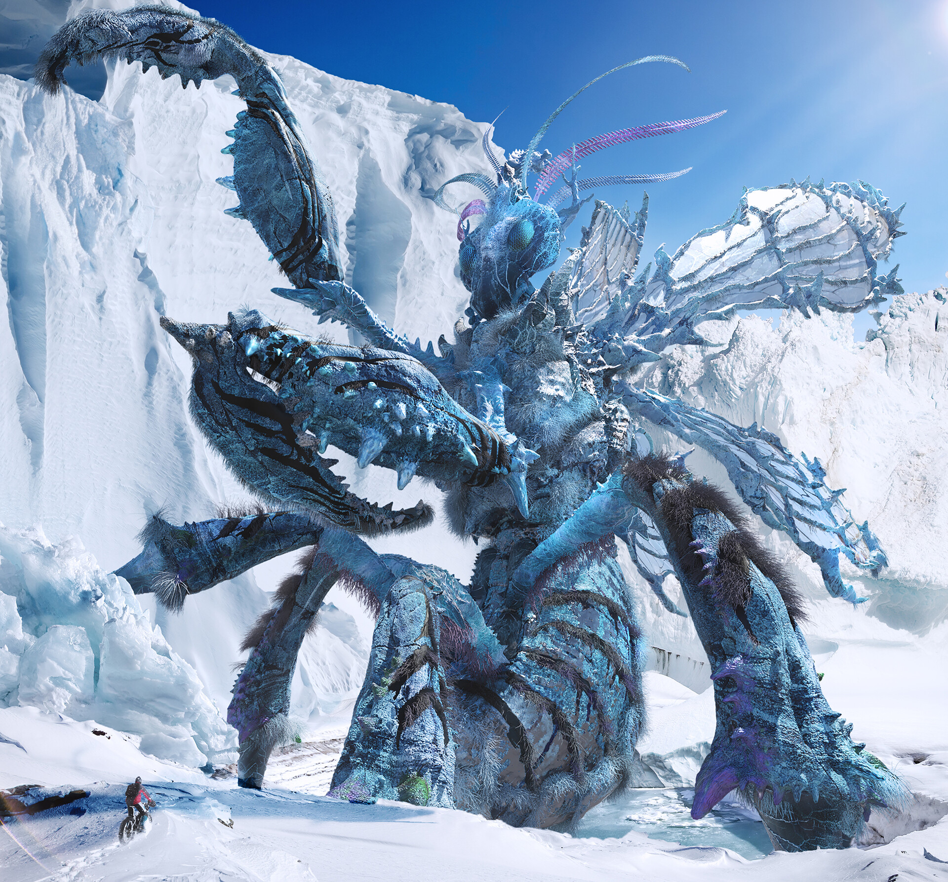 ArtStation - giant insect creature