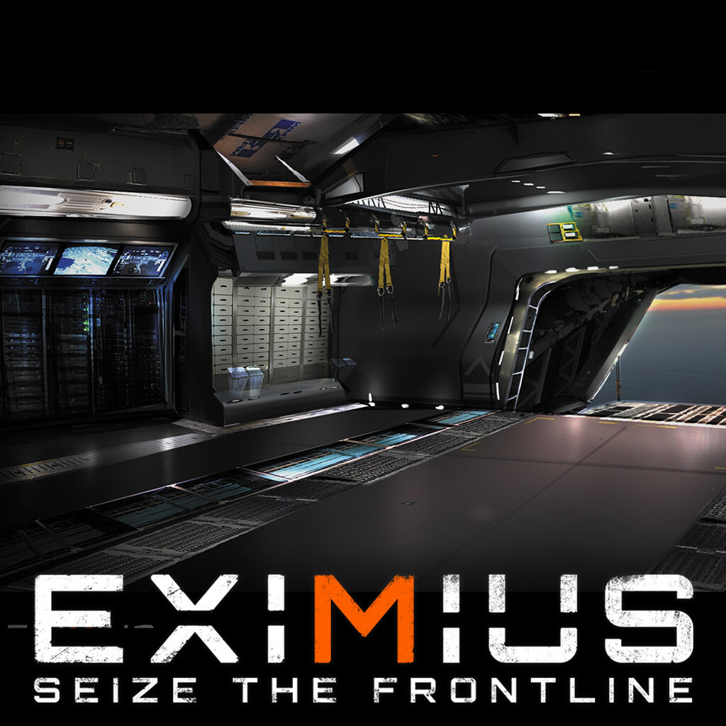 ArtStation - EXIMIUS - Dropship Environment Design