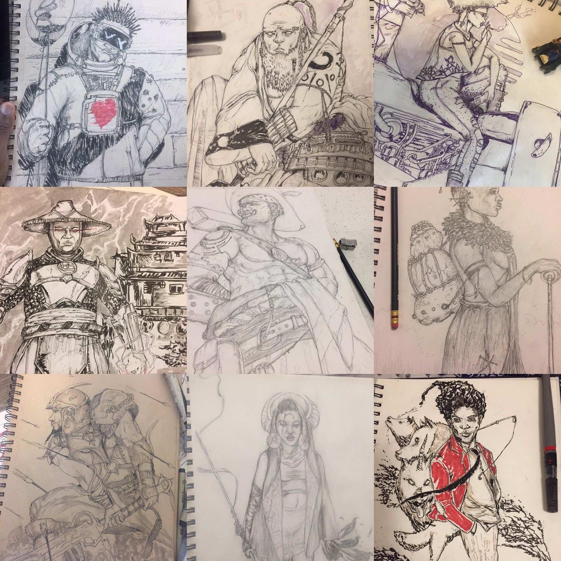 ArtStation - Instagram sketches