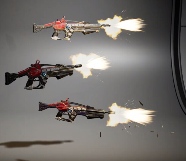 ArtStation - Basic Rifle Impact Effects