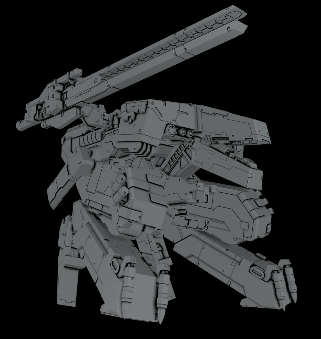 ArtStation - Metal Gear Rex