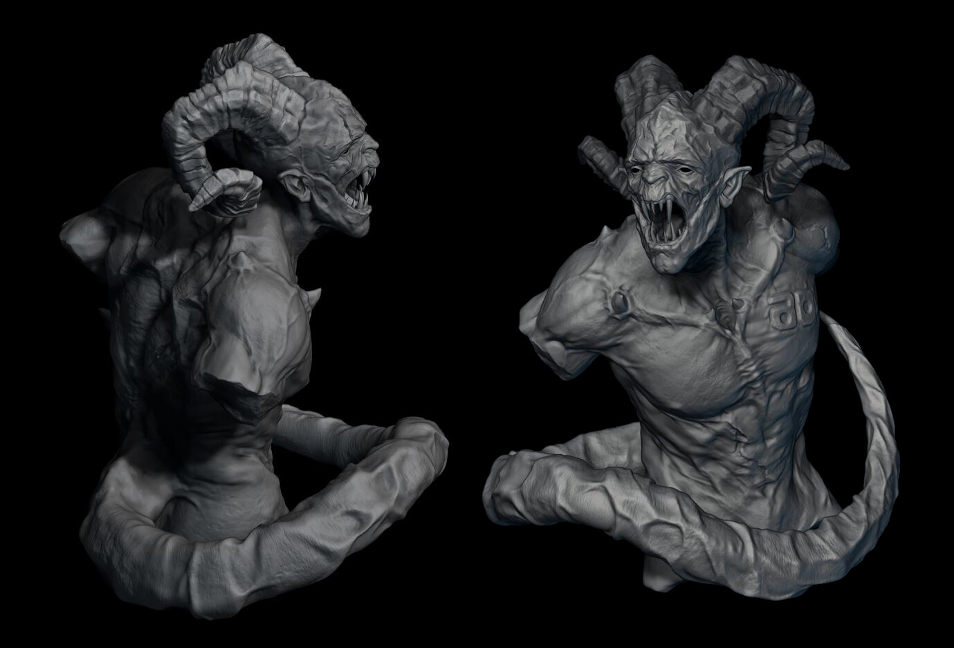 ArtStation - devil creature