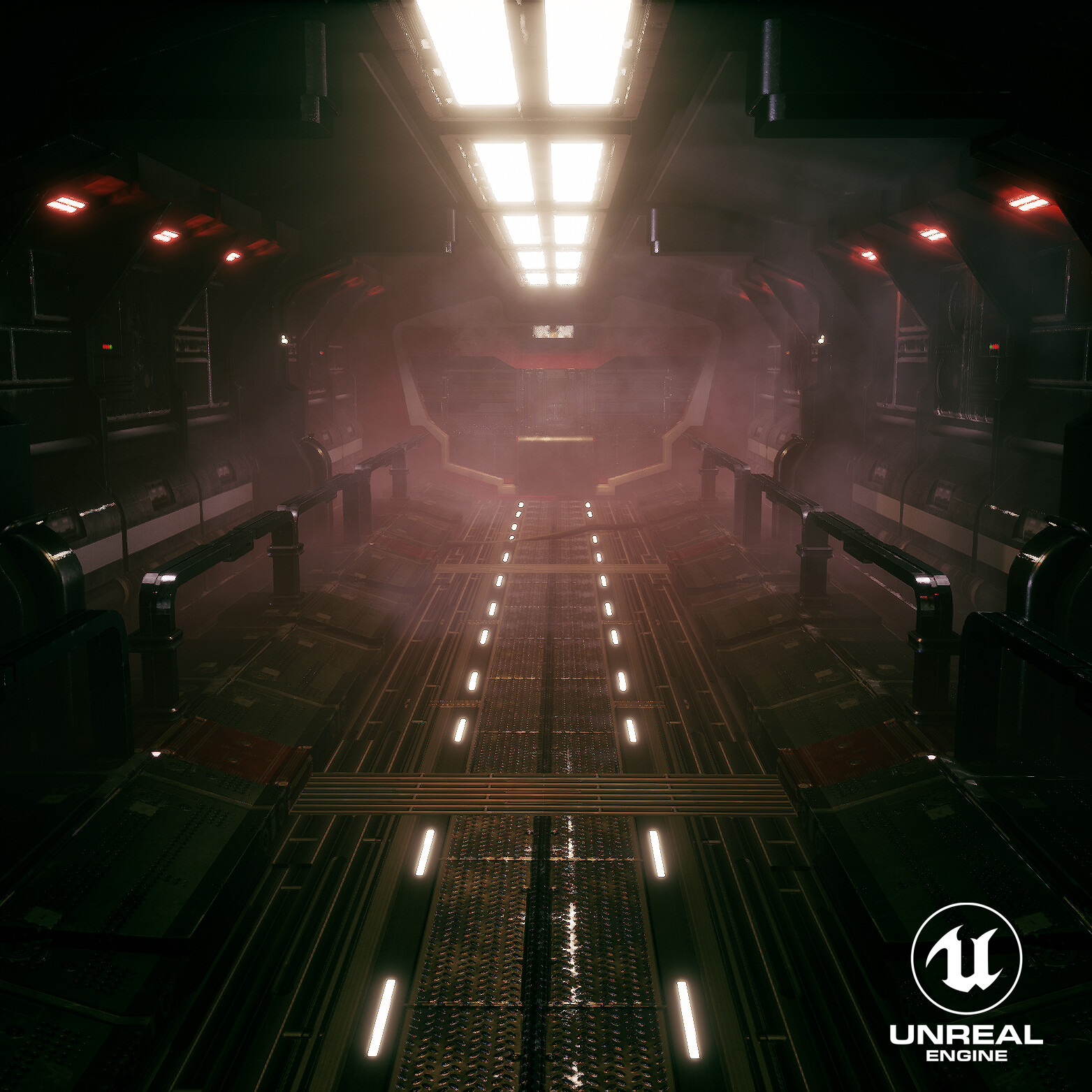 ArtStation - Modular Sci-Fi Hall