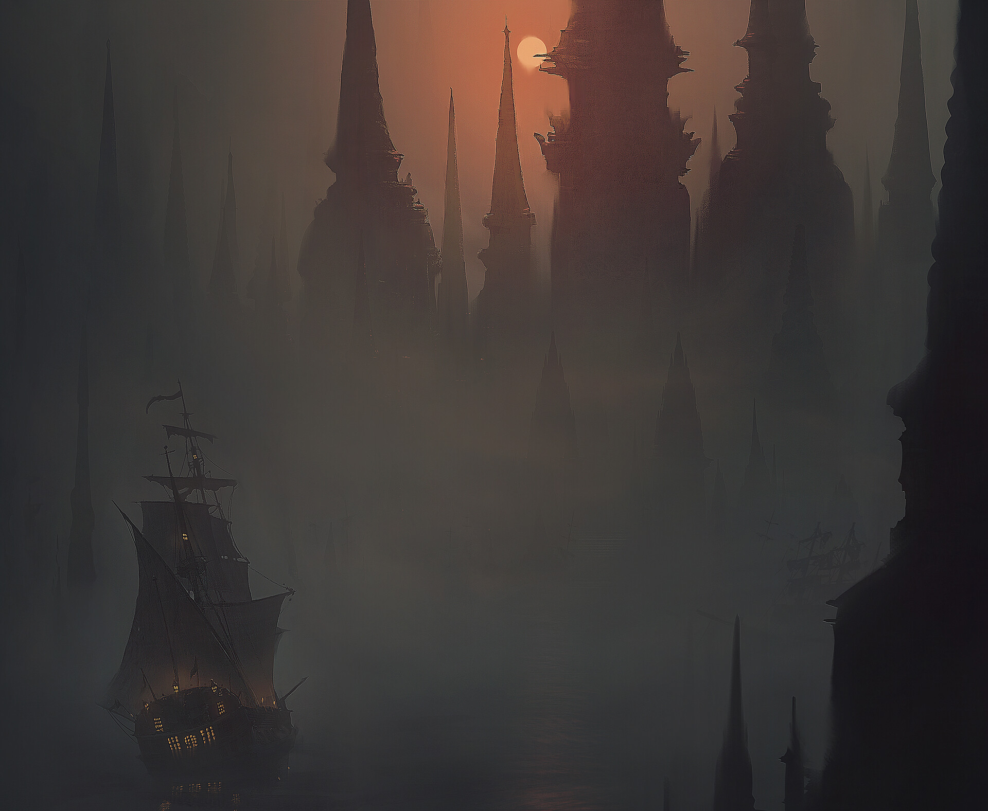 ArtStation - The Place At The End Of The World