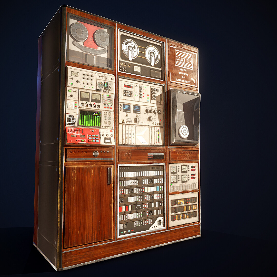 ArtStation - Computer Stand - Project Chronos