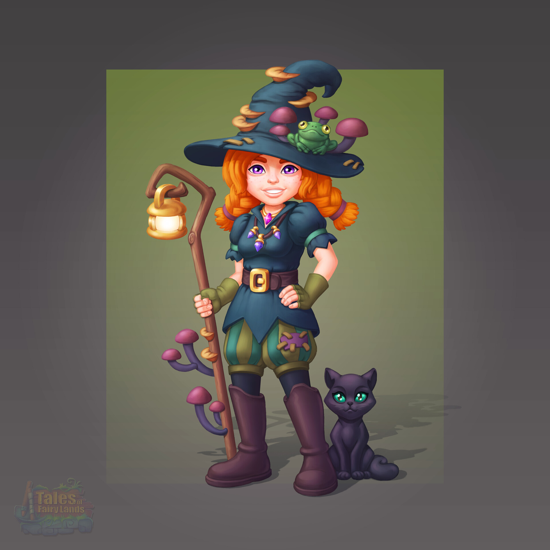 ArtStation - Swamp Witch, Alina Stemkovskaya