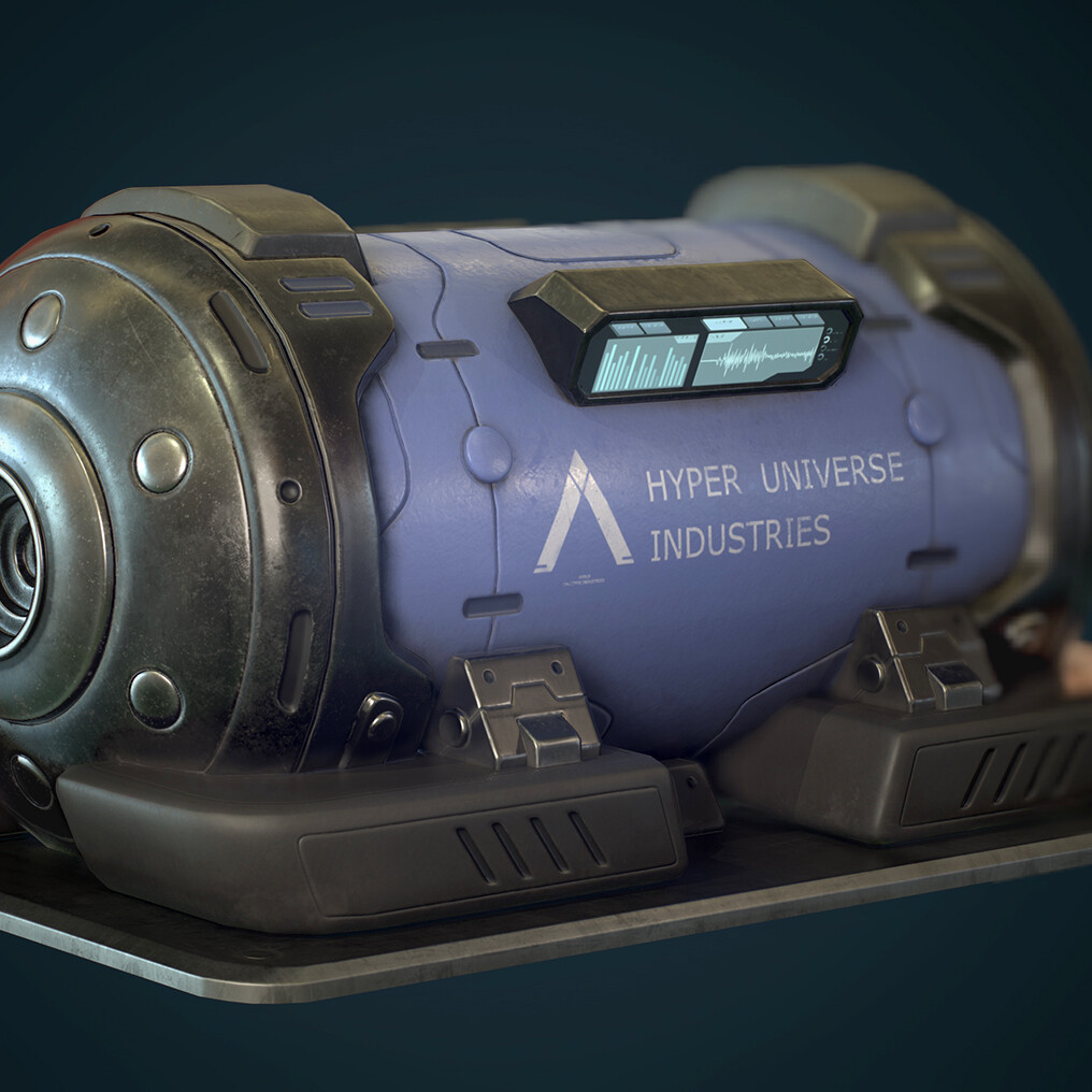 ArtStation - Sci-Fi Tank