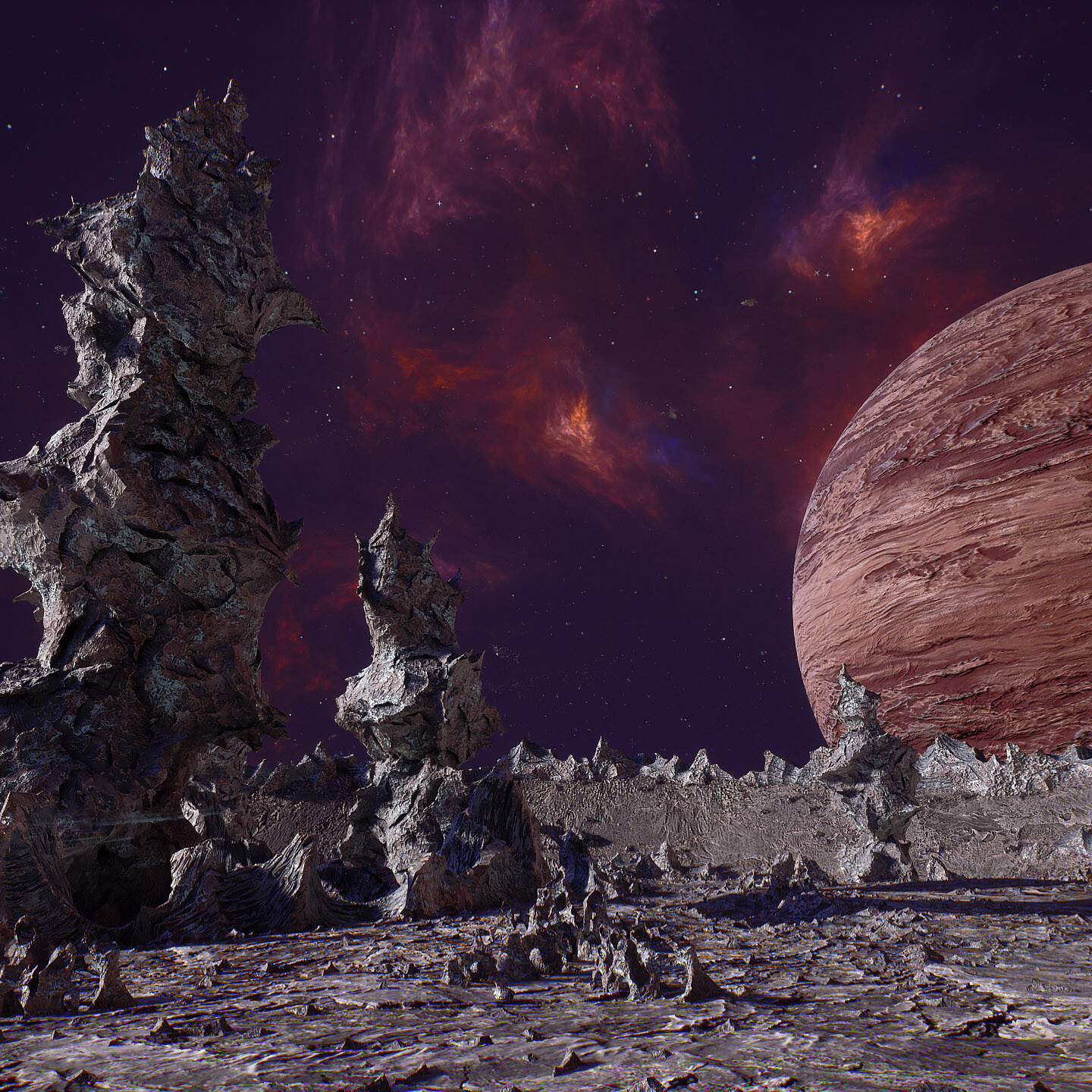 ArtStation - Exoplanetary Crater