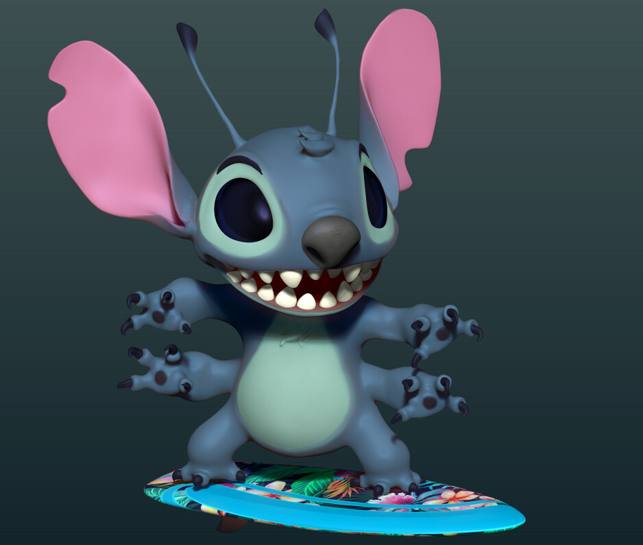 ArtStation - Stich Sculpt