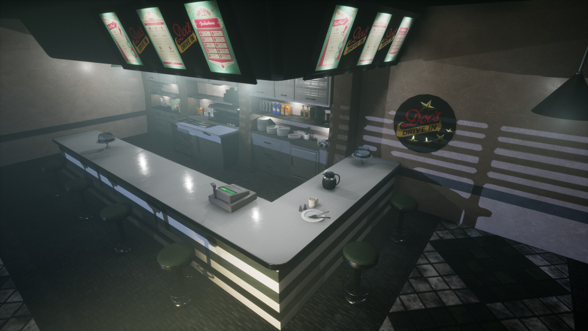 ArtStation - Retro Diner