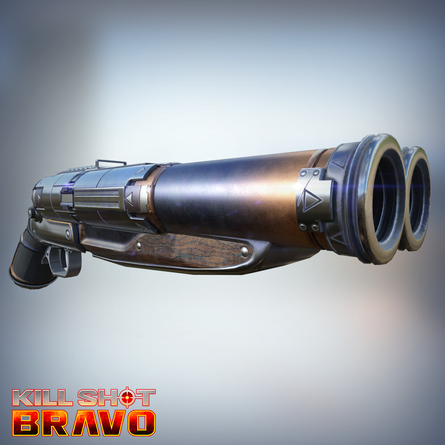 ArtStation - Double Barrel Shotgun - Kill Shot Bravo