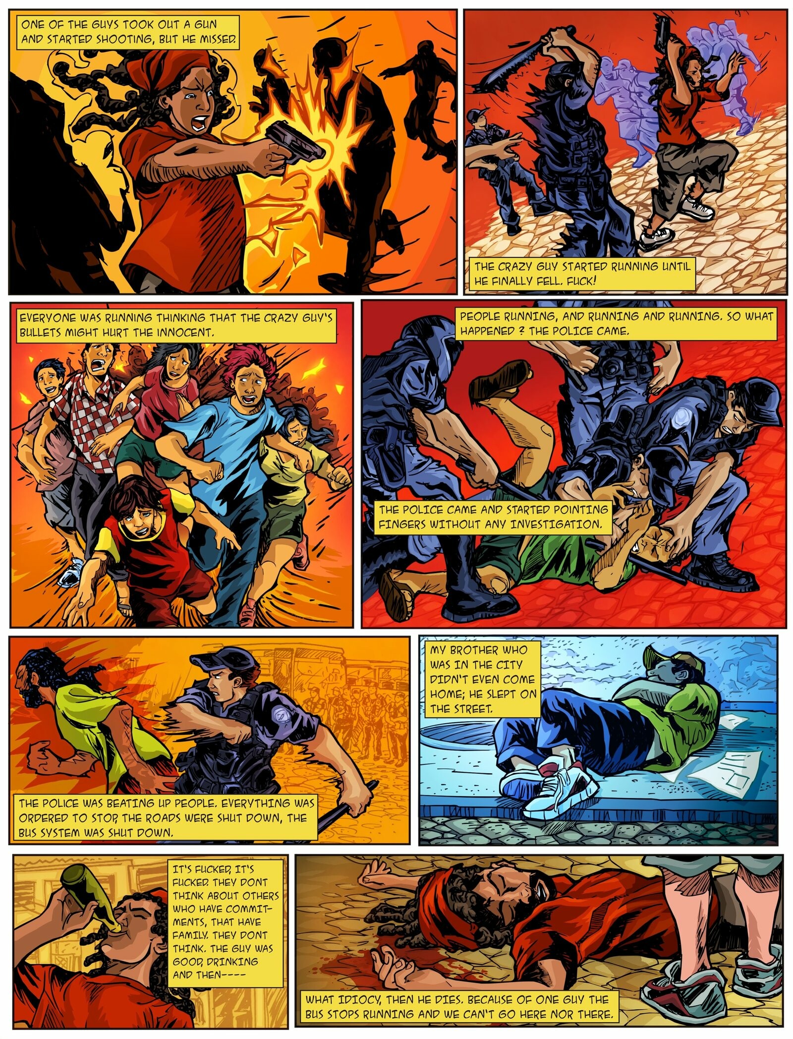 ArtStation - Batalha - Digital comic