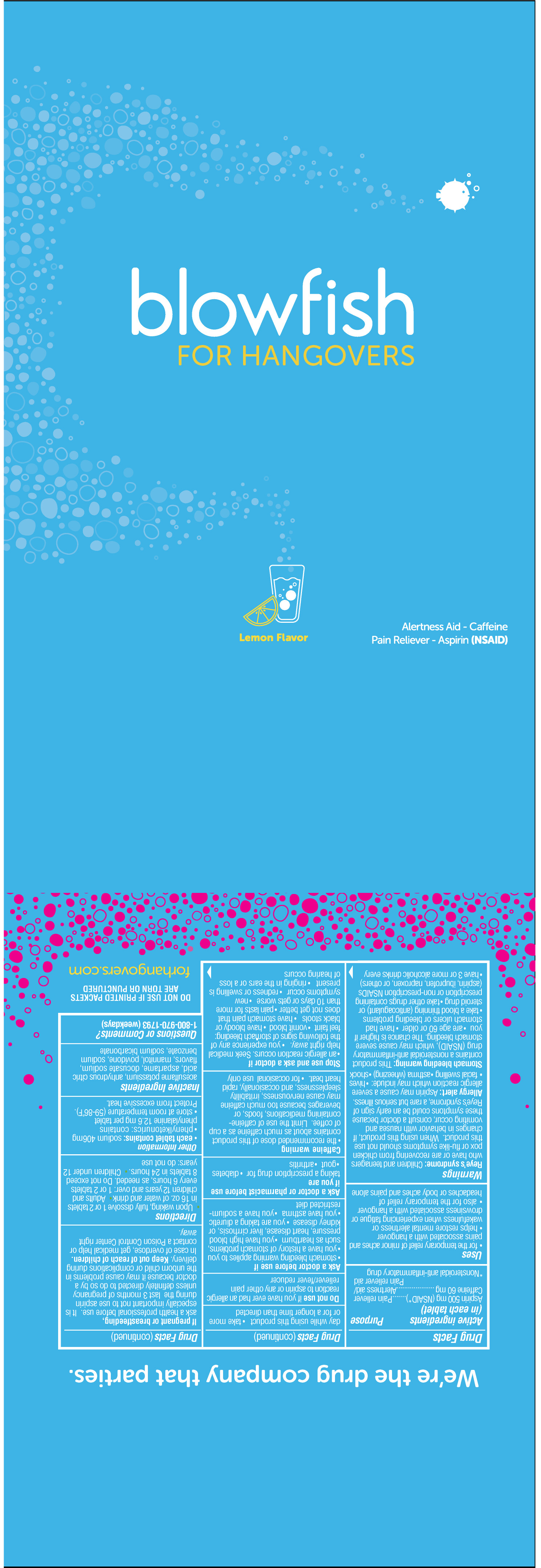 ArtStation - Product design, Blowfish for Hangovers