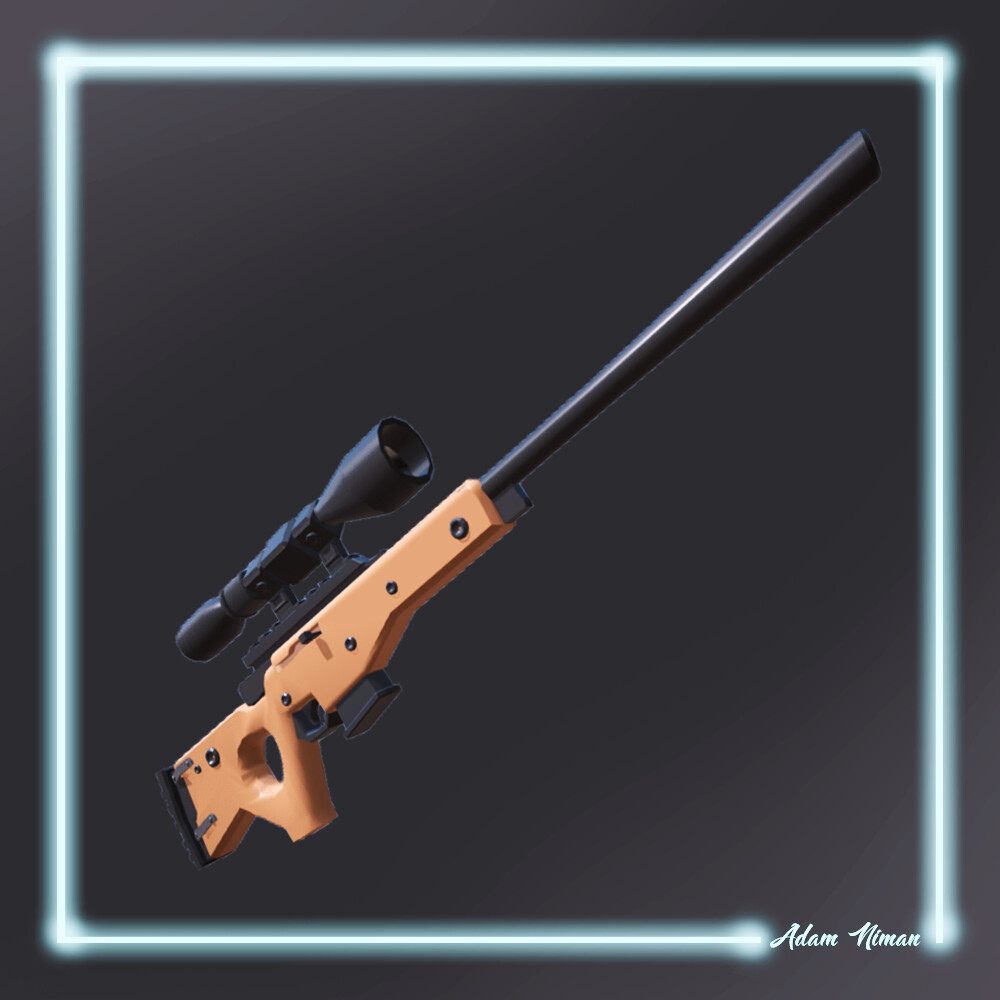 ArtStation - Fortnite Bolt Action Sniper (Fan Art)