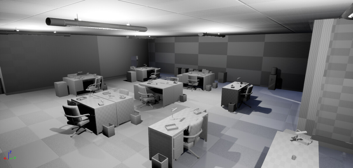 ArtStation - Police station interior