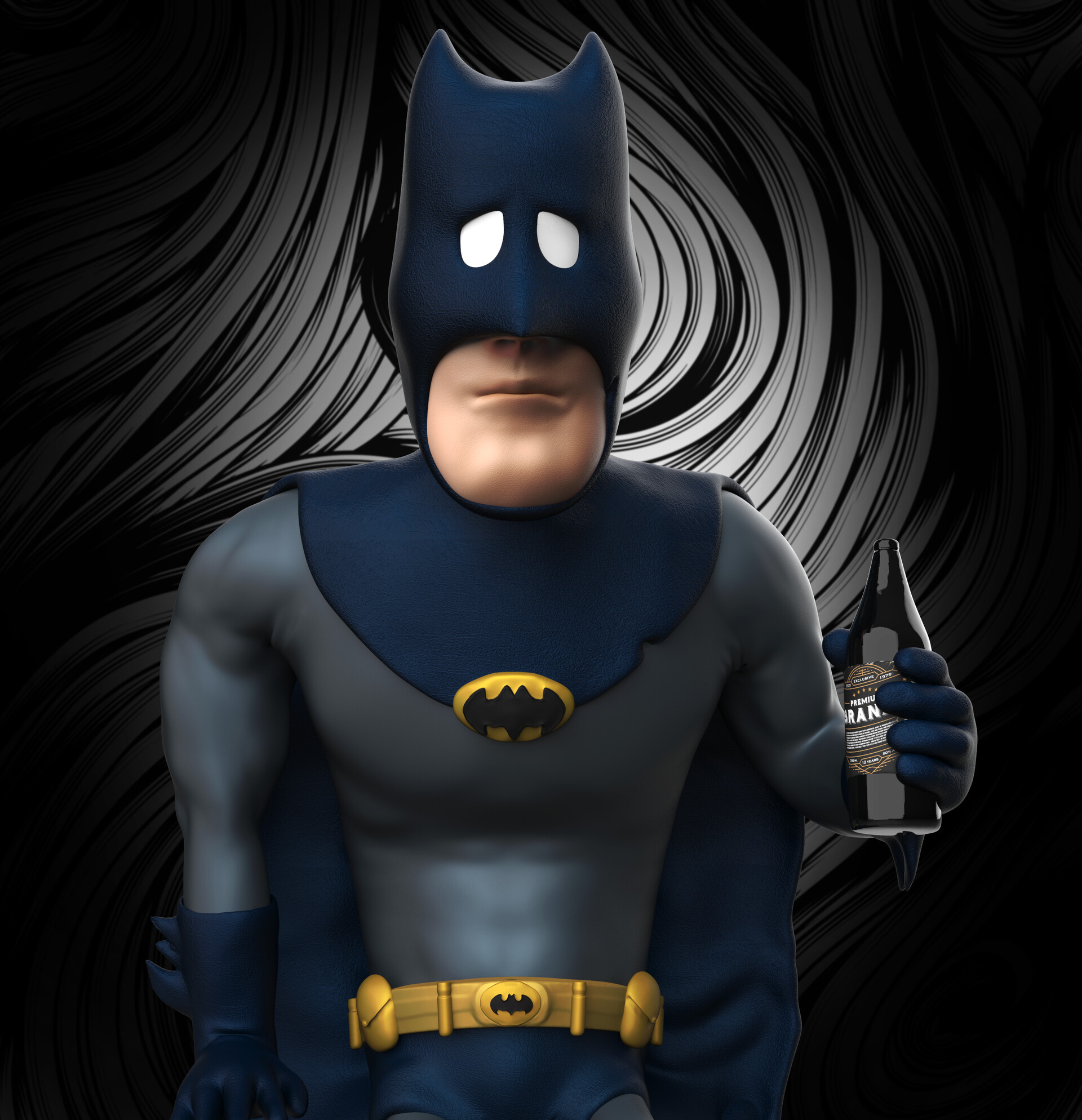 ArtStation - Sad Batman
