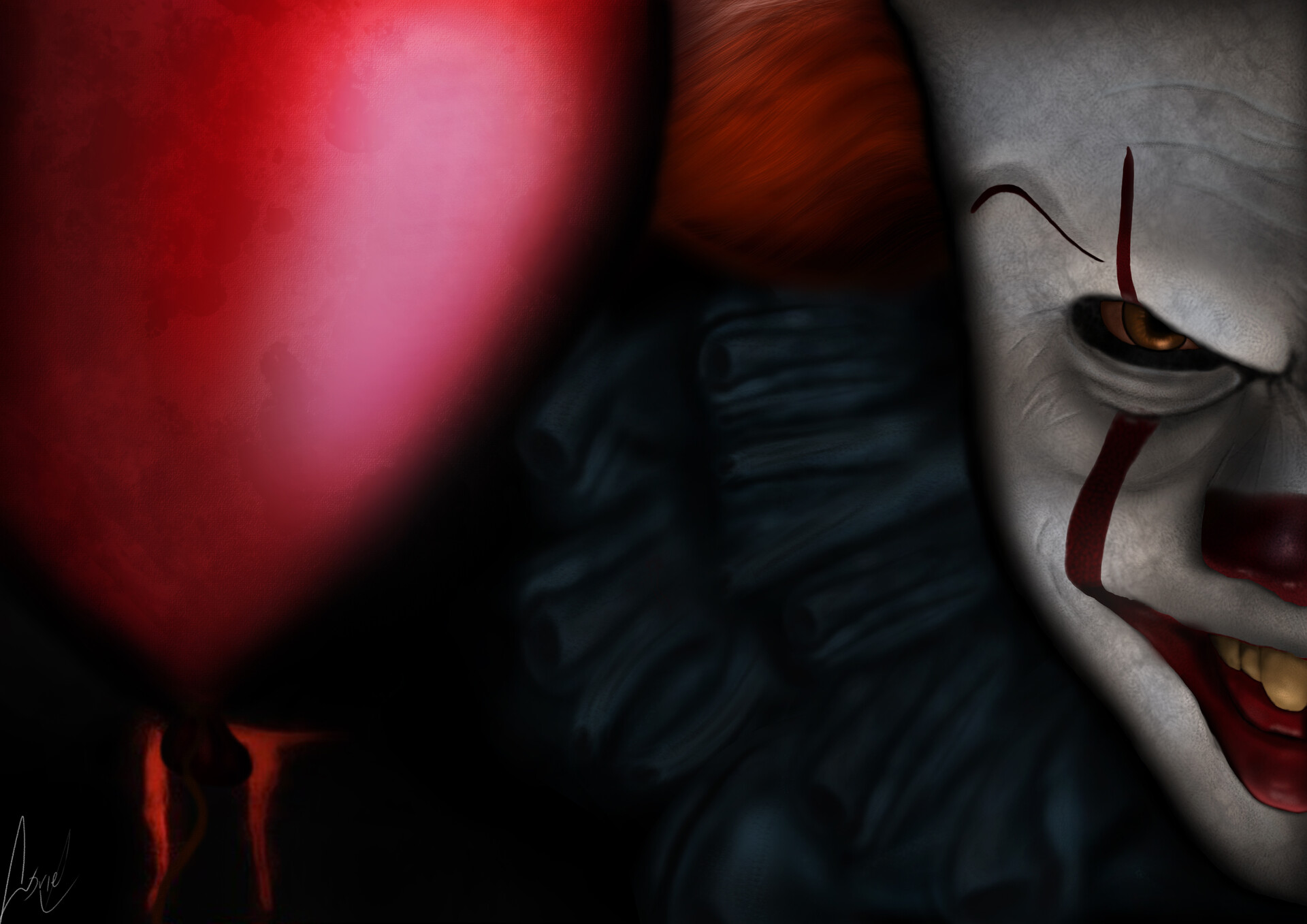 ArtStation - IT - A Coisa (Pennywise)