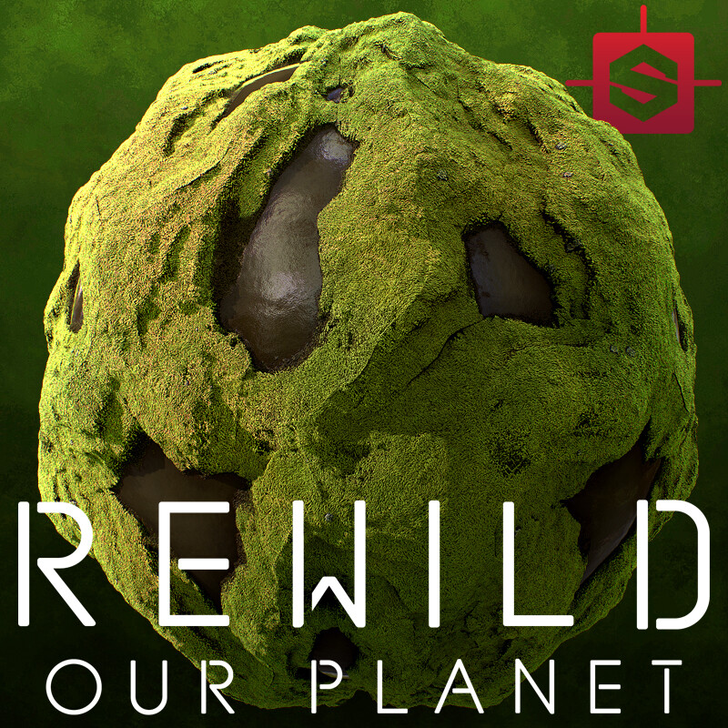 ArtStation - Grassland textures for Rewild Our Planet