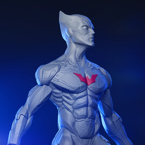 ArtStation - Batman 3d model - Batman Beyound