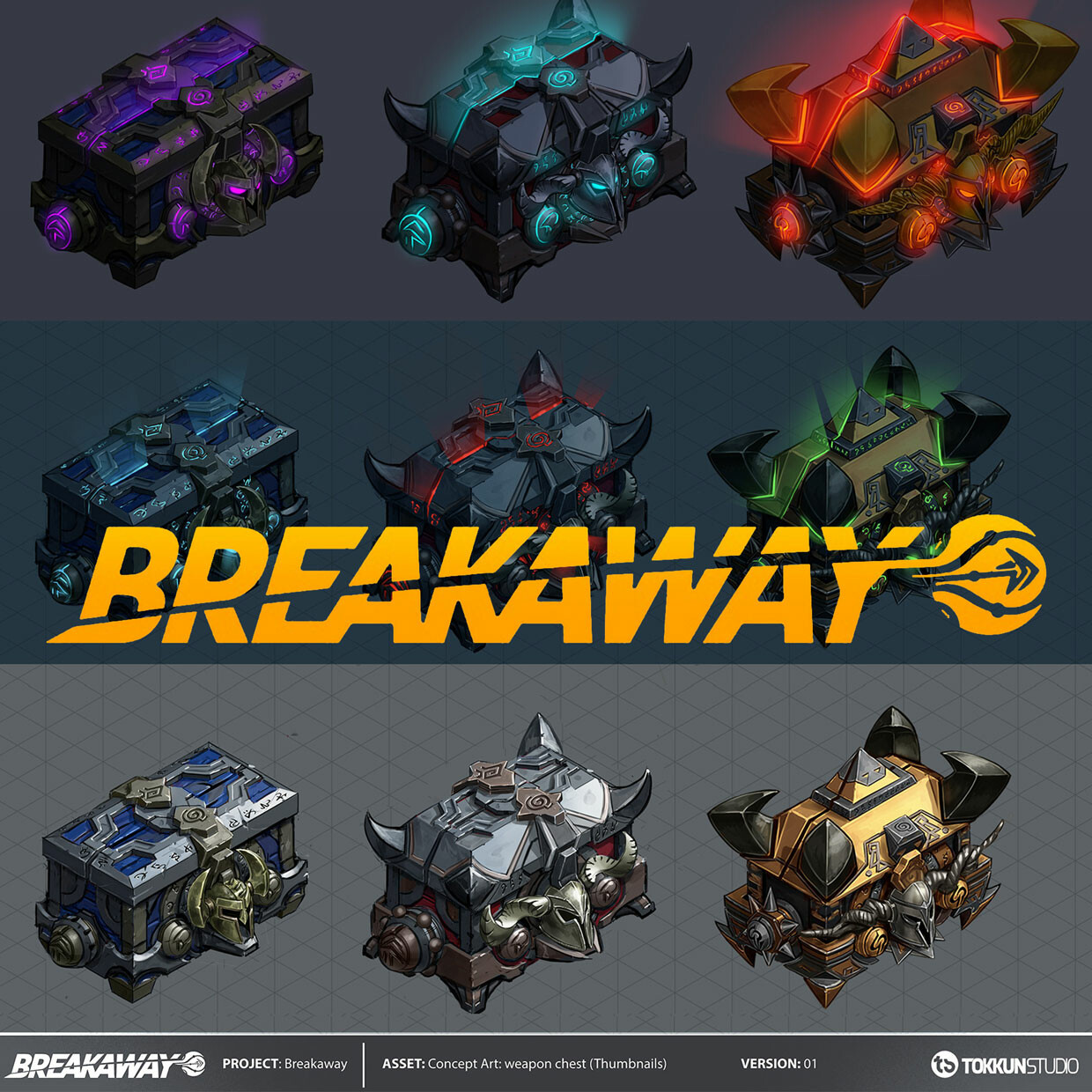 ArtStation - Breakaway - Chest design