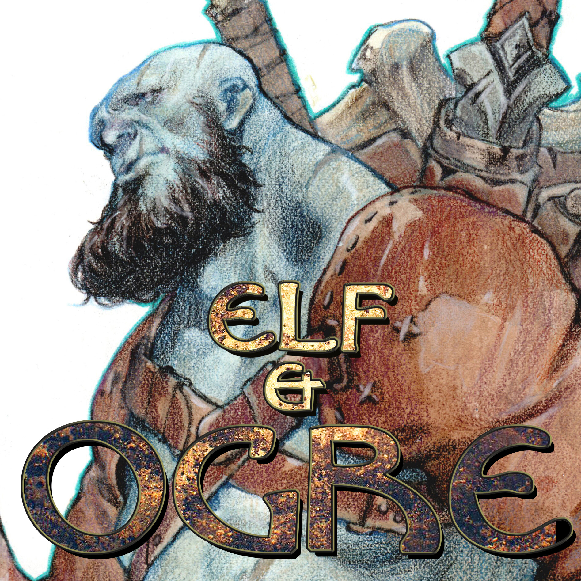 ArtStation - Elf & Ogre