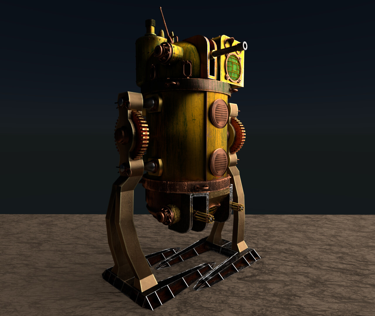 ArtStation - citizen biped by Steam&Springs Manifacturing (S&S ...