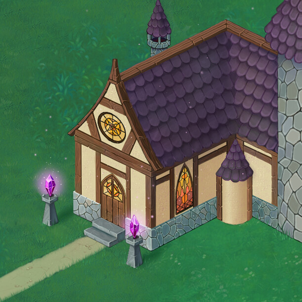 ArtStation - Mage's house art concept