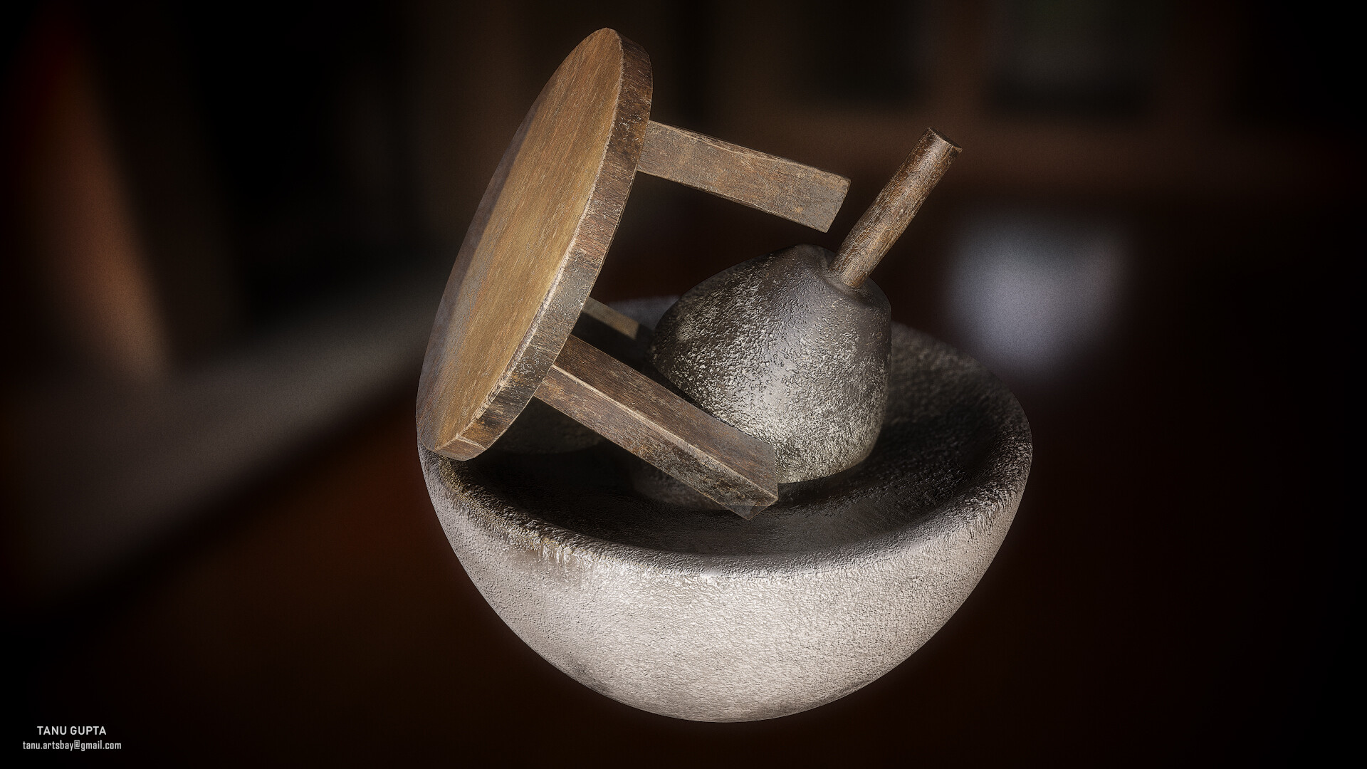 ArtStation - Grinding Stone