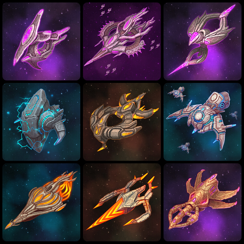 ArtStation - Relics: Ships