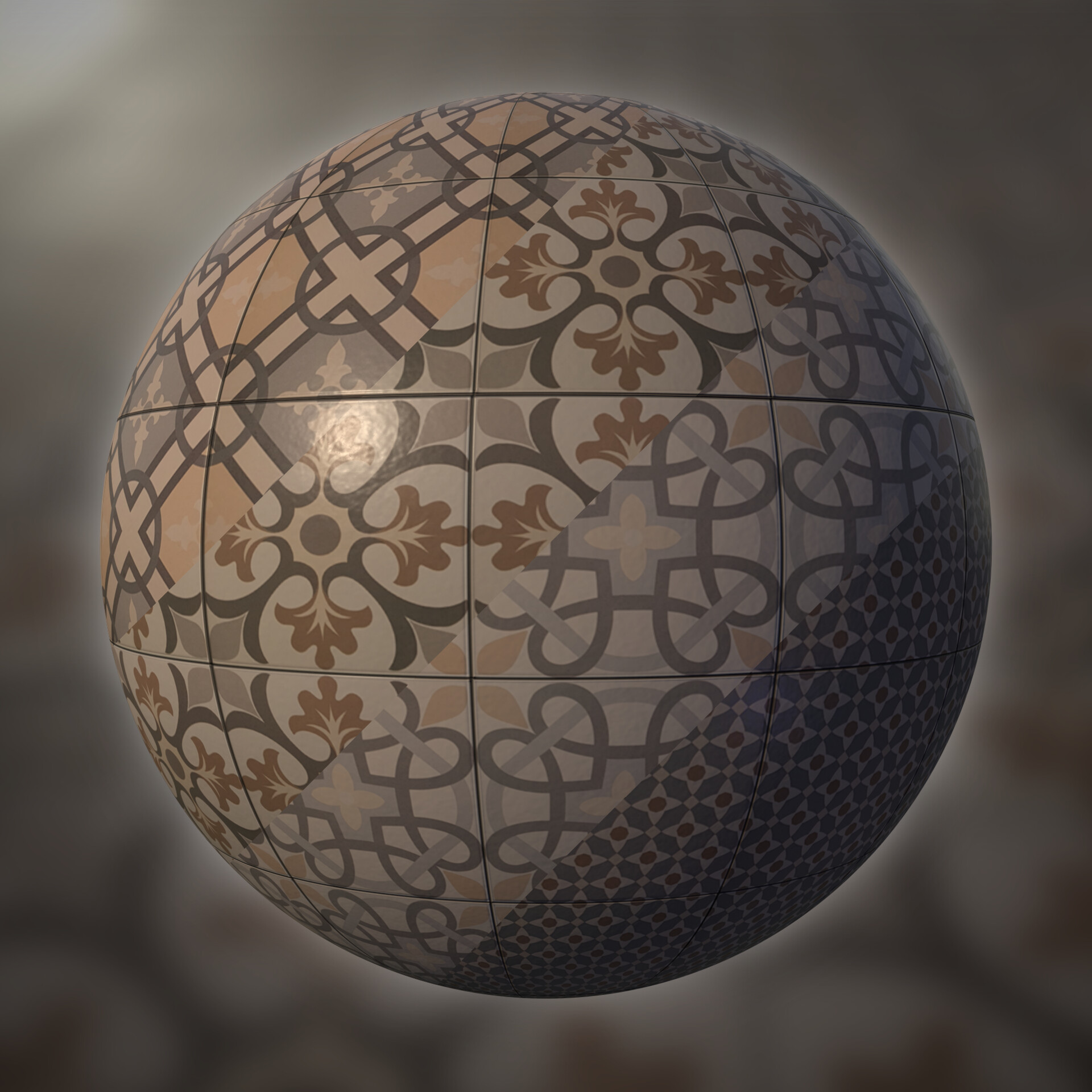 ArtStation - Home Tiles (Real-world scan)