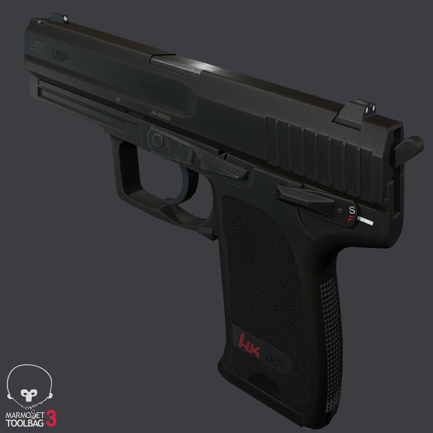 ArtStation - H&K USP
