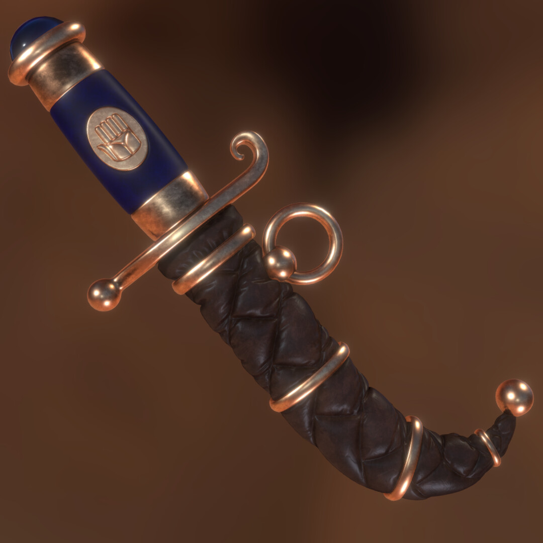 ArtStation - Cassim's Dagger - Aladdin and the King of Thieves