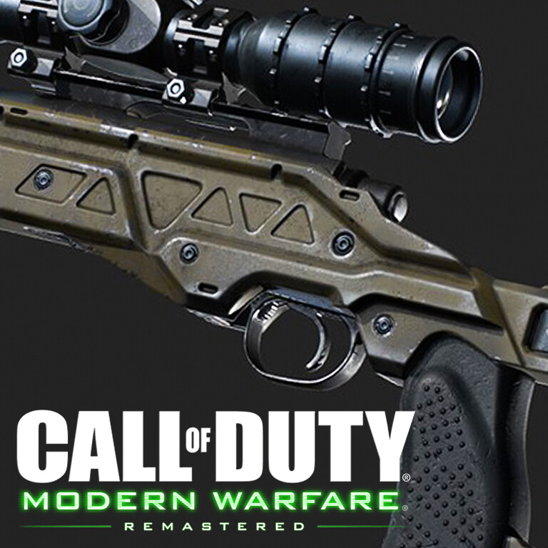 ArtStation - Call of Duty: Modern Warfare Remastered M40 ASN