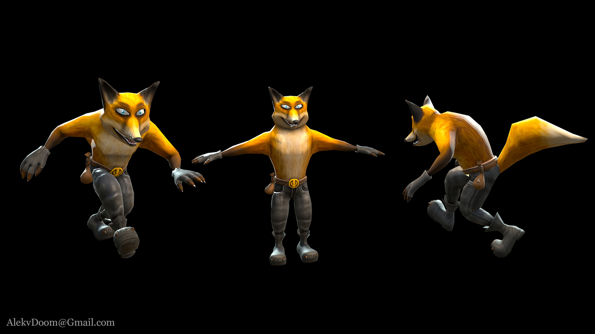 ArtStation - Character "Foxter".